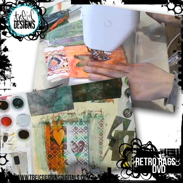 RETRO rags DVD - #tracibautistaCOLOR {treiCdesigns} boutique